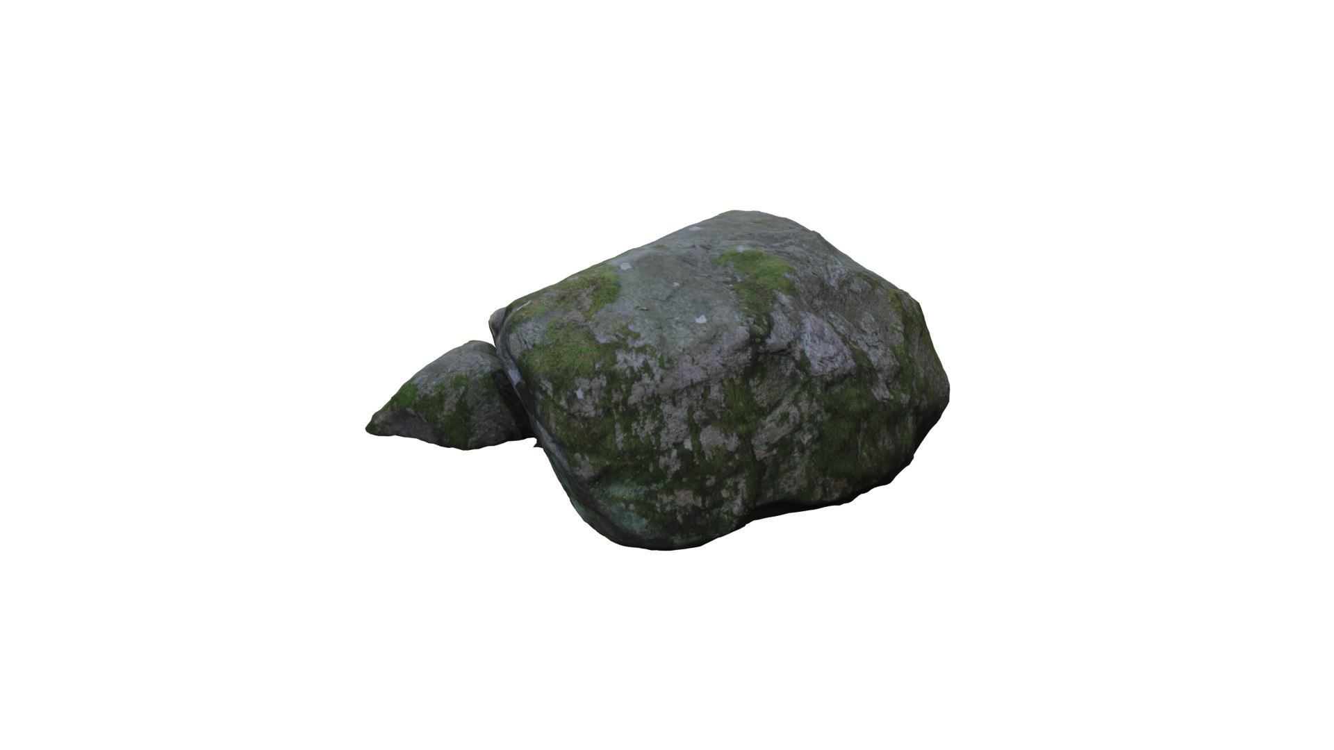 Double Stone Model - TurboSquid 1853071