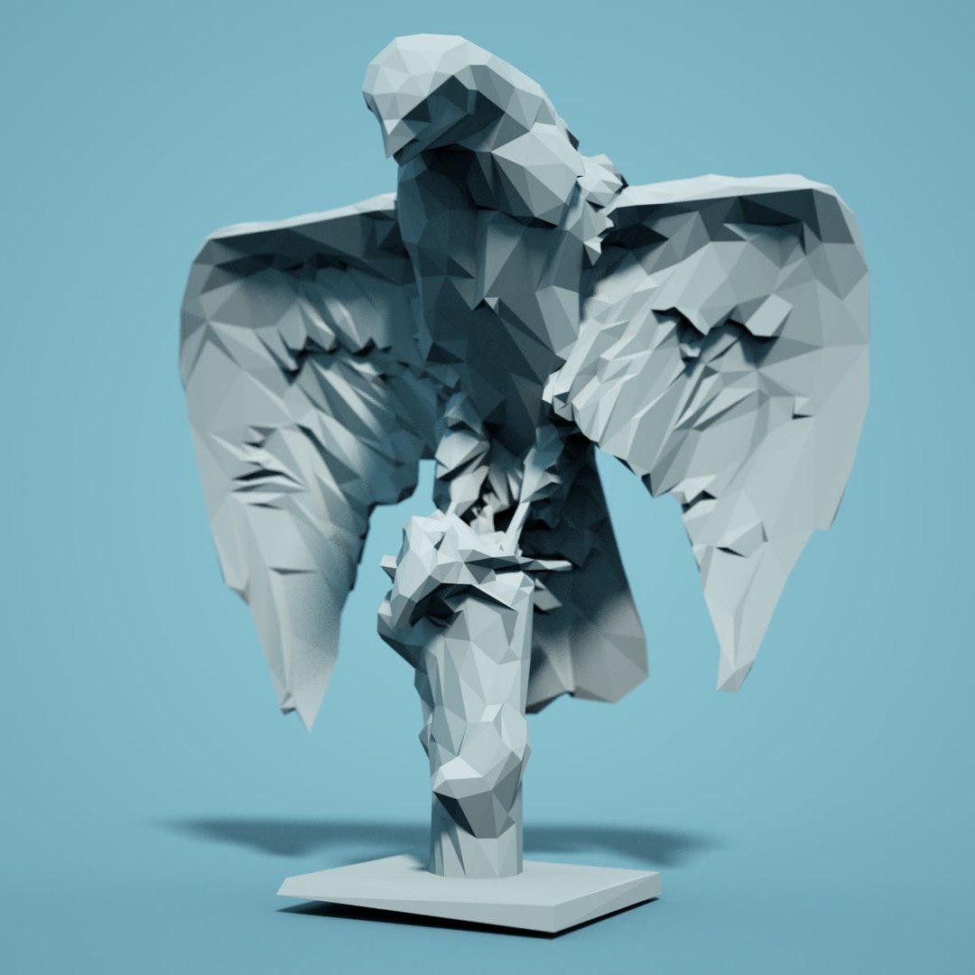 Animal Realistic Faceted Model - TurboSquid 1162334