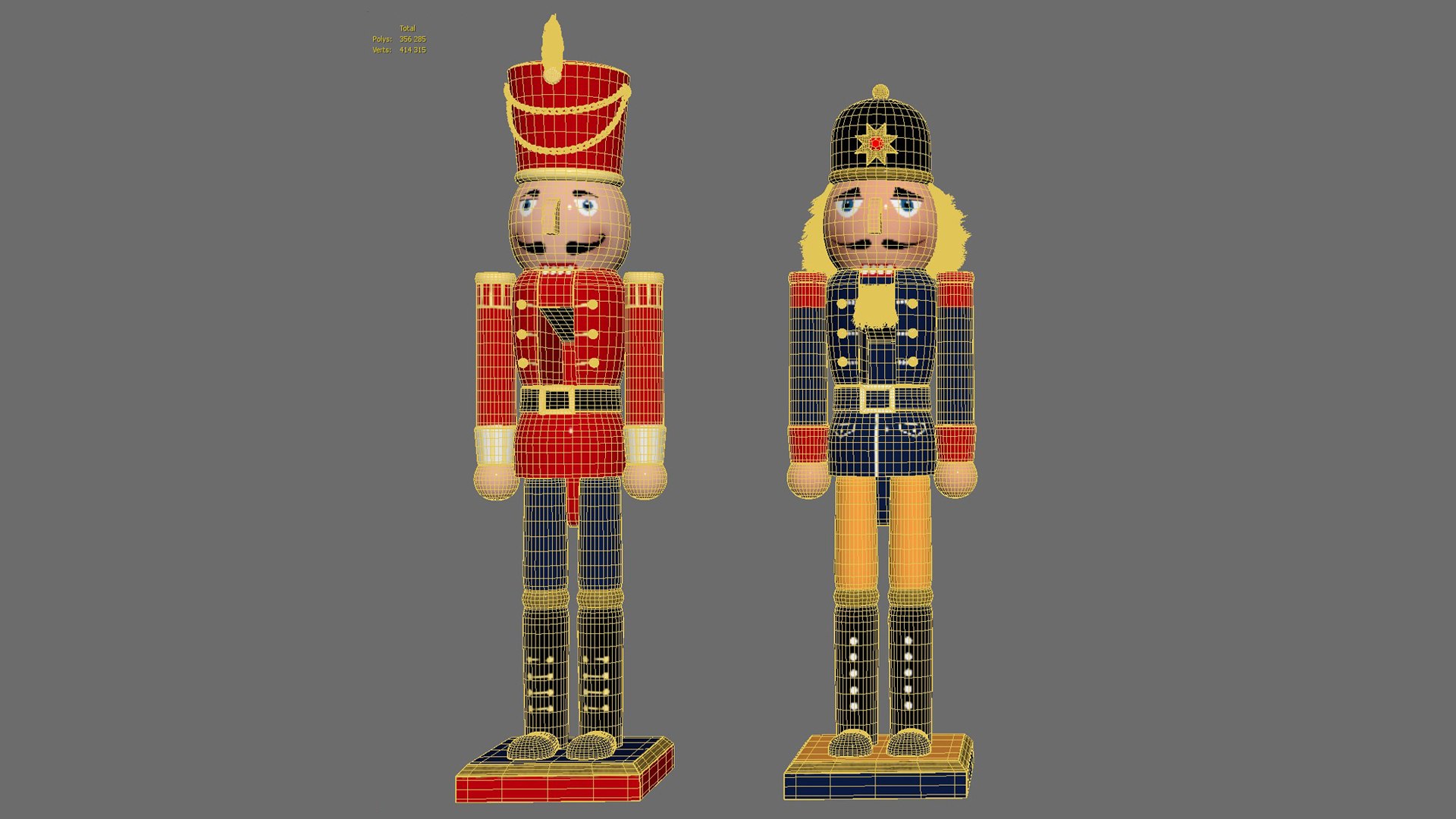 Nutcracker 2 3D Model - TurboSquid 2163201
