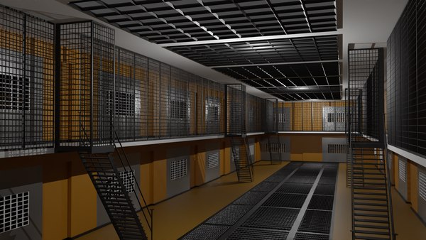 Blender Prison Models | TurboSquid