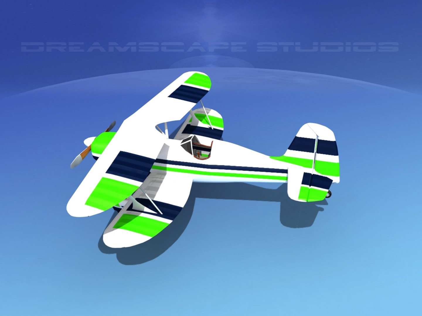3d Starduster Cockpit Single Model