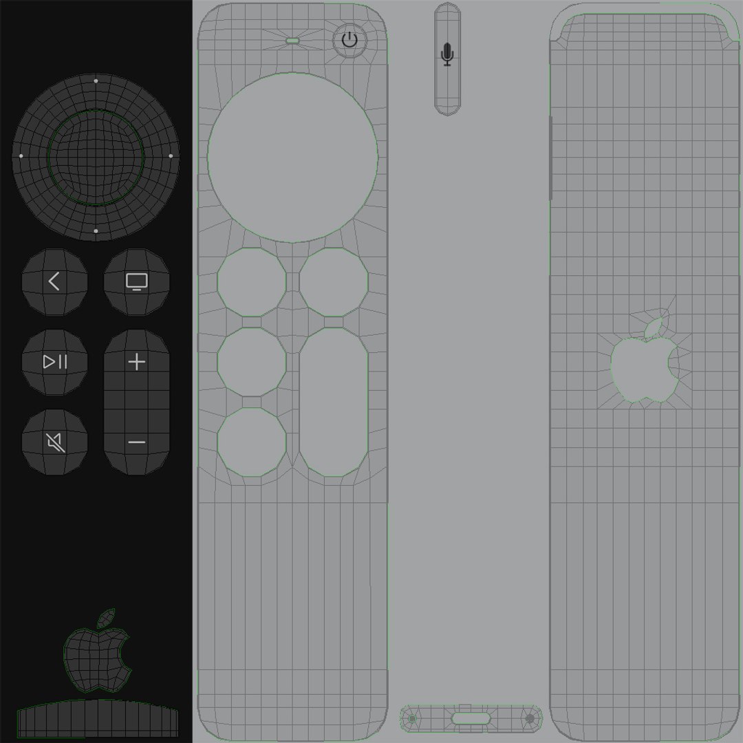 Apple TV 4K 2021 3D Model - TurboSquid 1738152