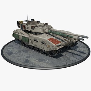 Science Fiction Tank 3D Models for Download | TurboSquid