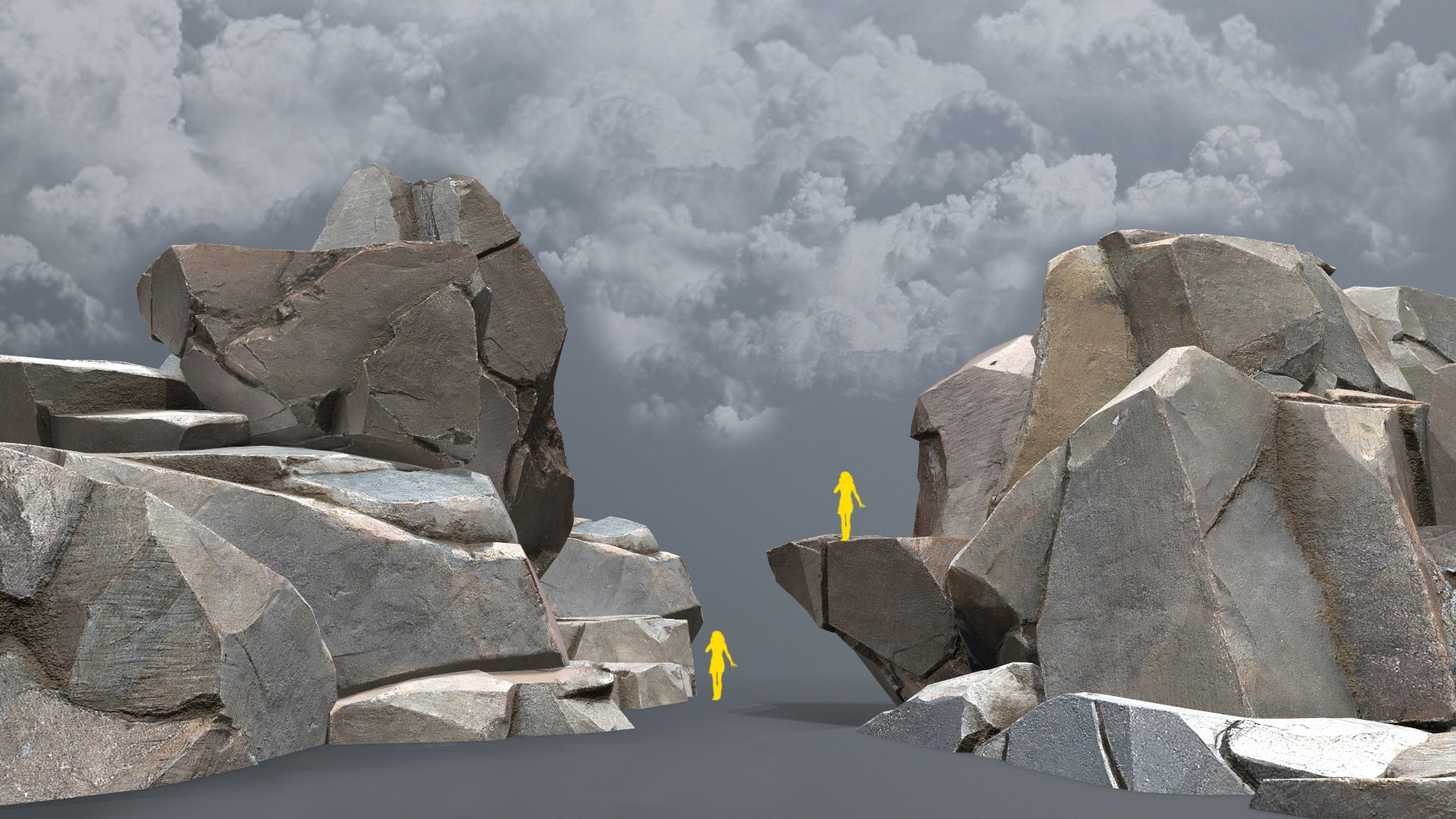Rock Set 3D - TurboSquid 2321727