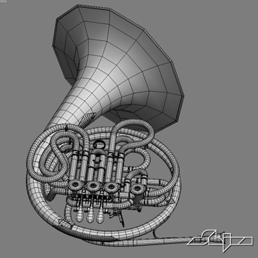 Valtorna Instrument Brass Obj