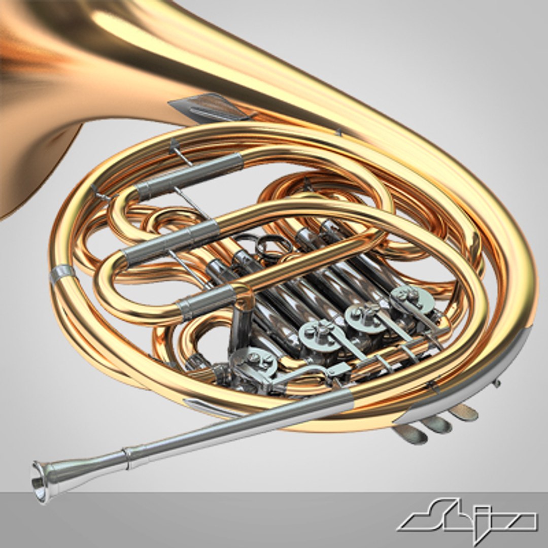 Valtorna Instrument Brass Obj