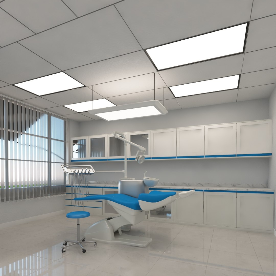 Dental Clinic 3D Model - TurboSquid 1437359