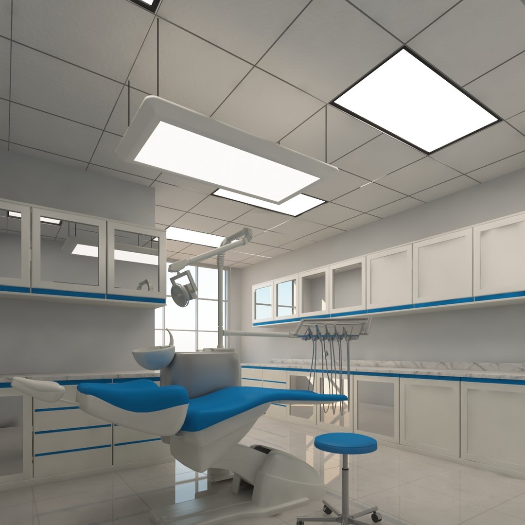 Dental clinic 3D model - TurboSquid 1437359