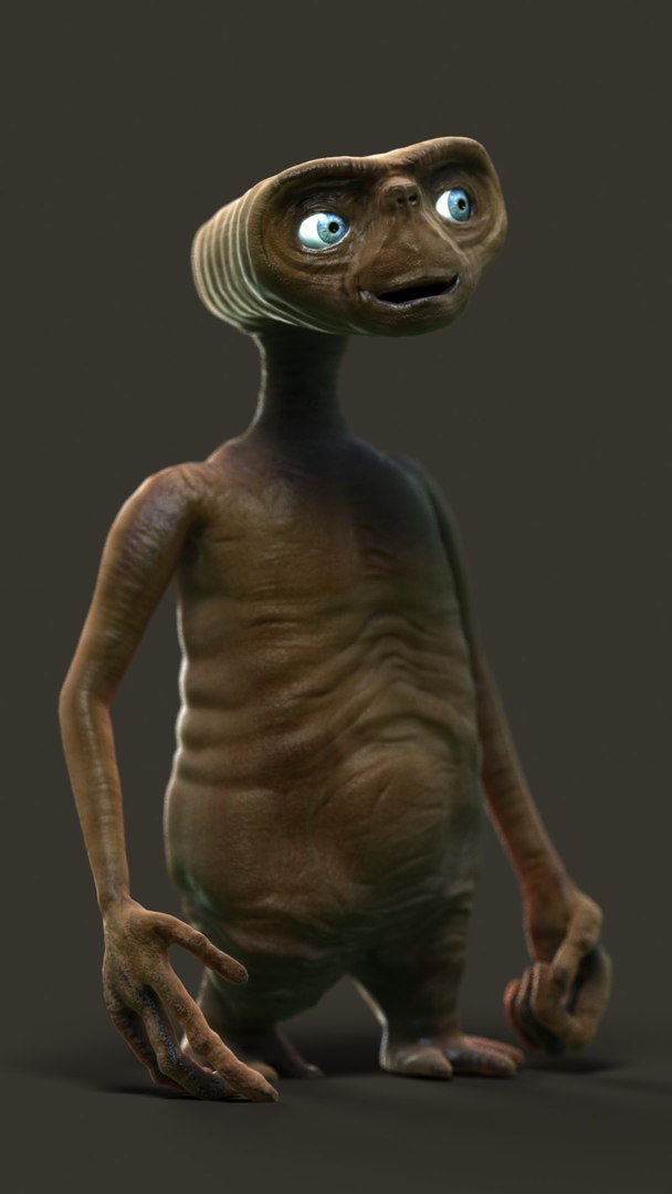 3d Alien Animate Model