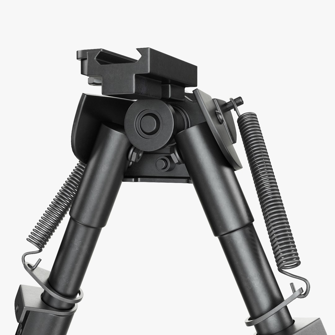 Sniper Rifle Bipod 3d Model