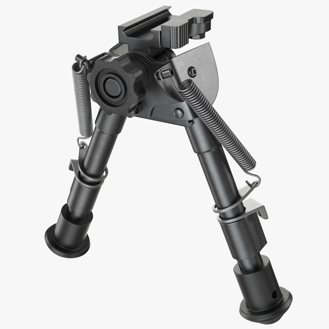 Sniper Rifle Bipod 3d Model