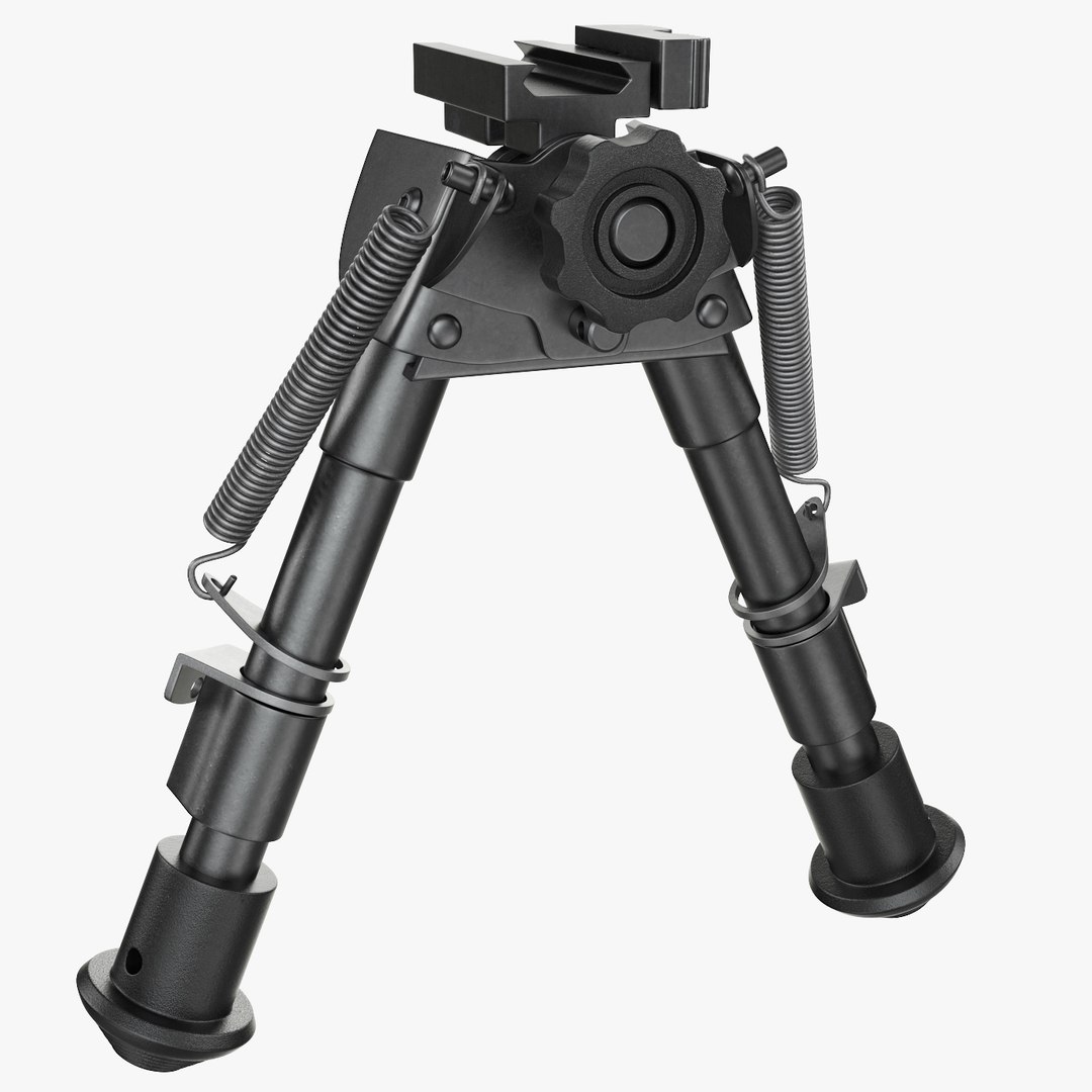 Sniper Rifle Bipod 3d Model