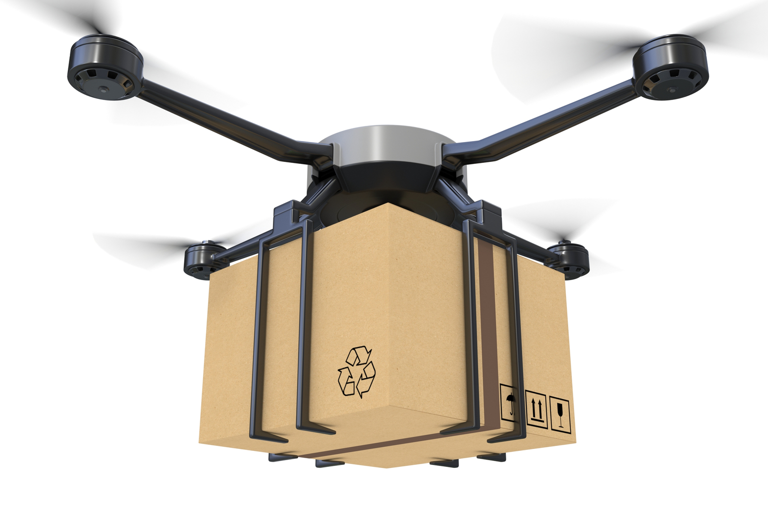 3D Cargo Drone model - TurboSquid 1733658