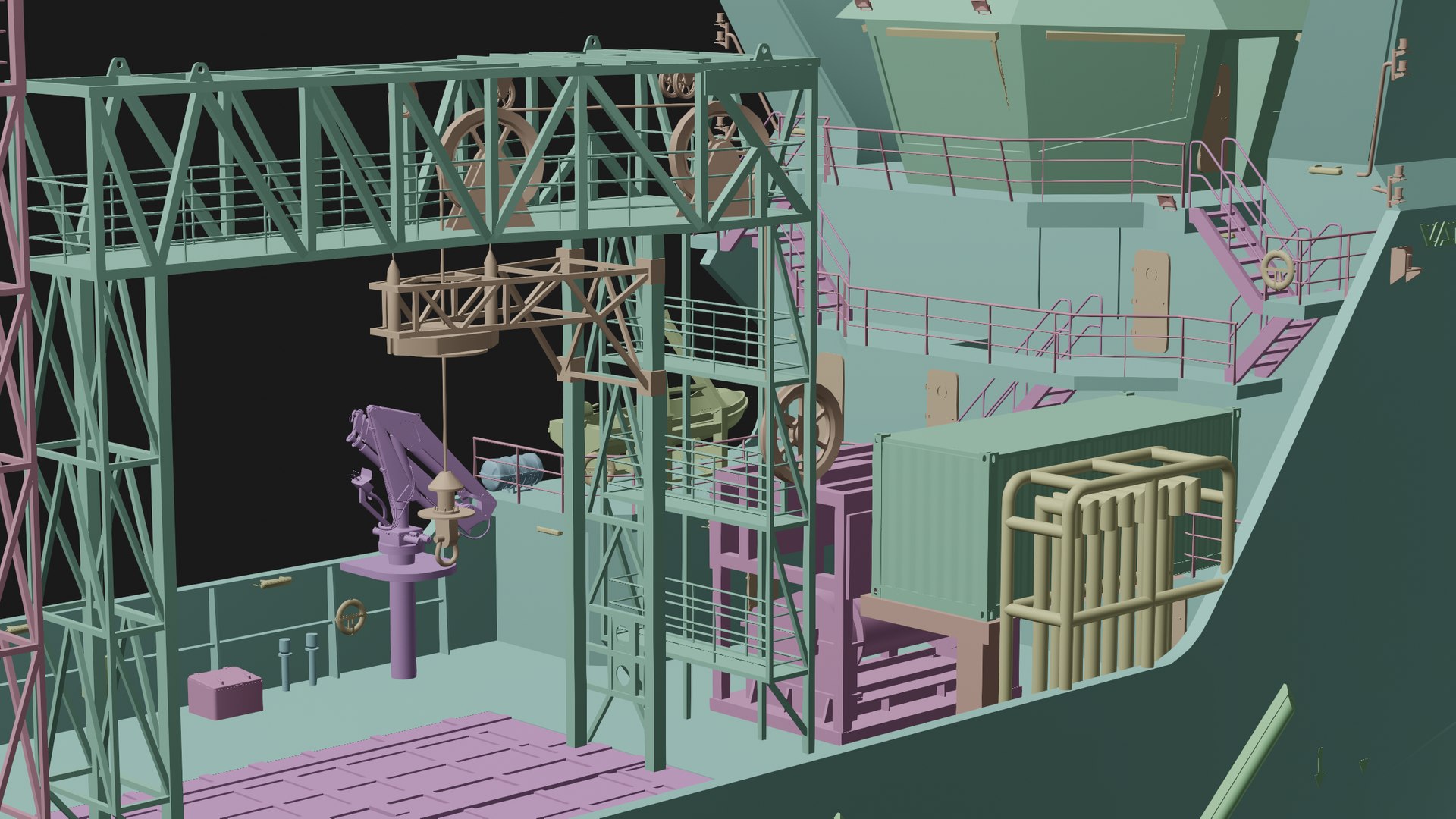 3D ARMADA 7805 Offshore Vessel - TurboSquid 2239805