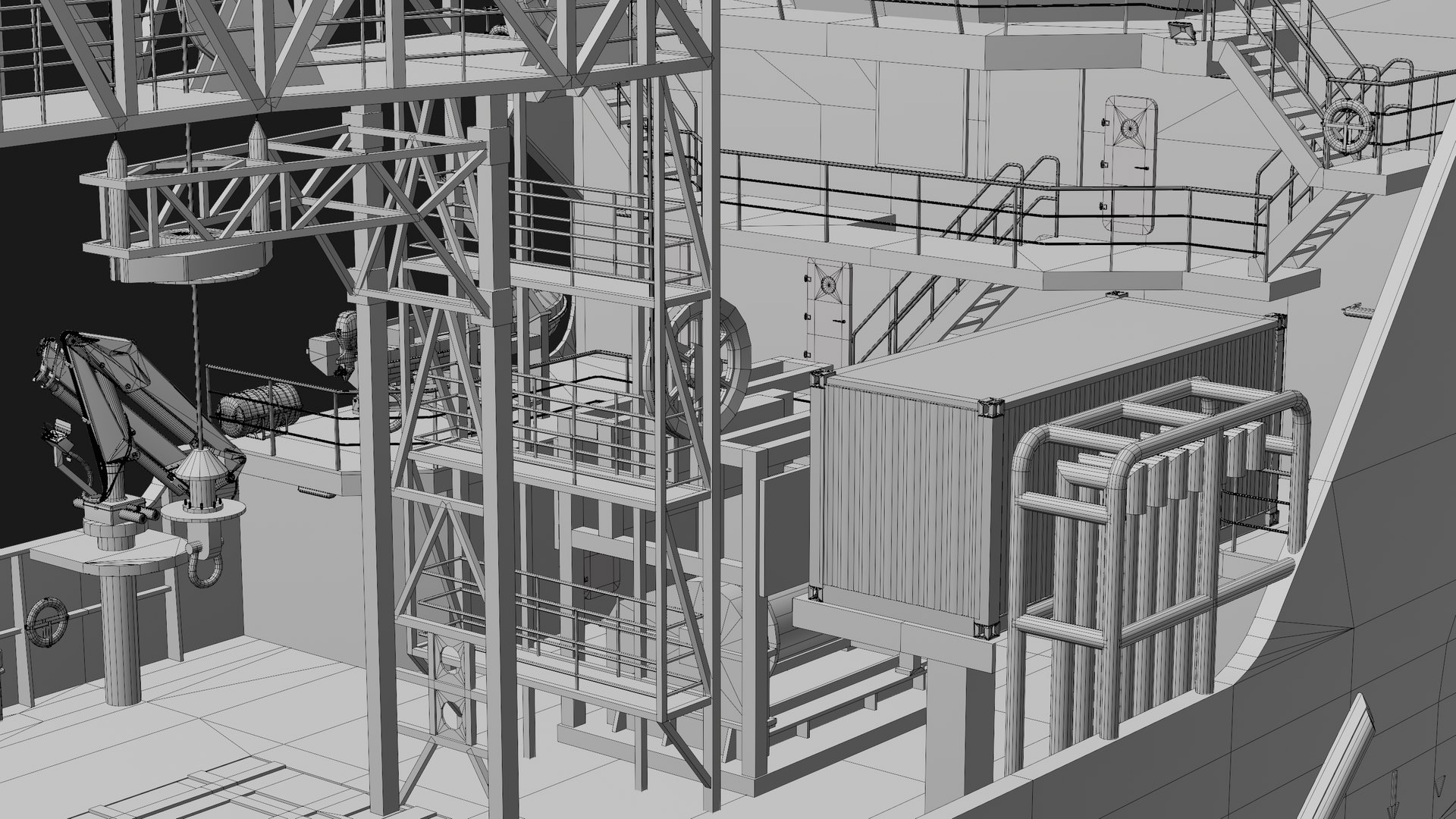 3D ARMADA 7805 Offshore Vessel - TurboSquid 2239805