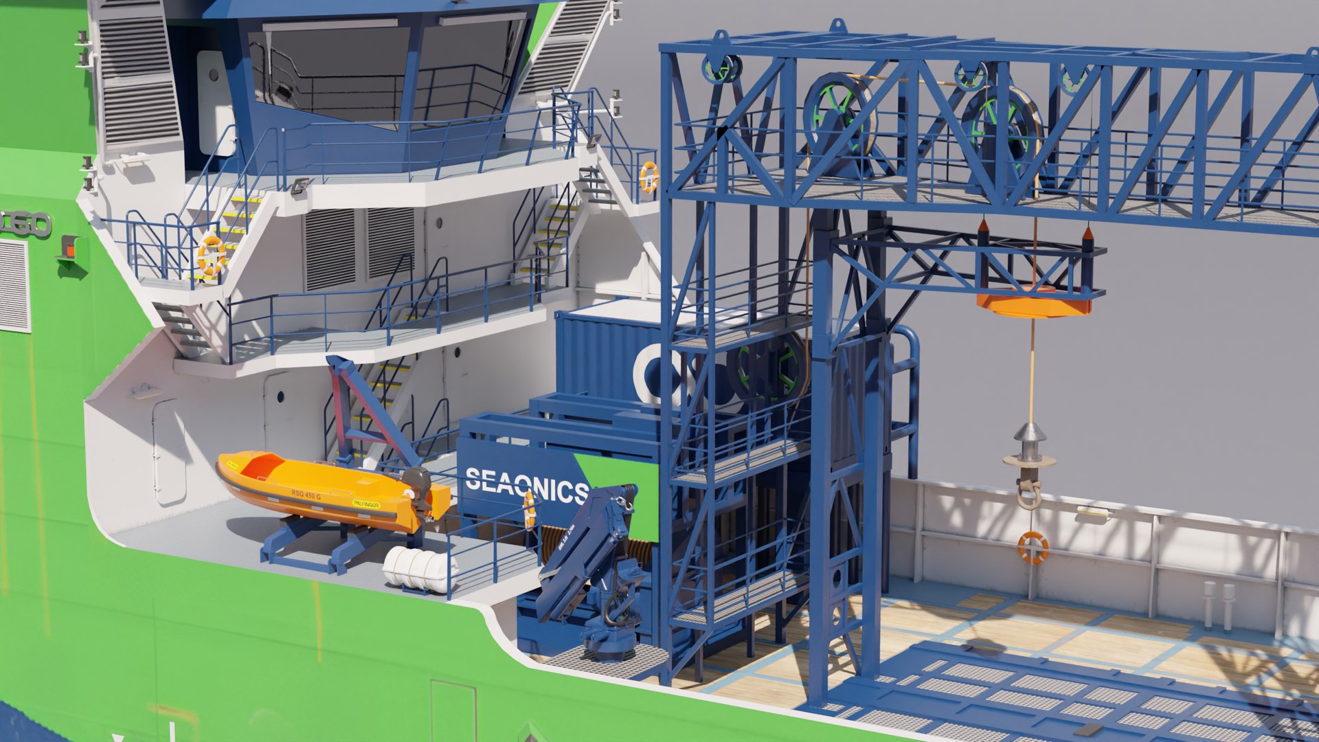 3D ARMADA 7805 Offshore Vessel - TurboSquid 2239805