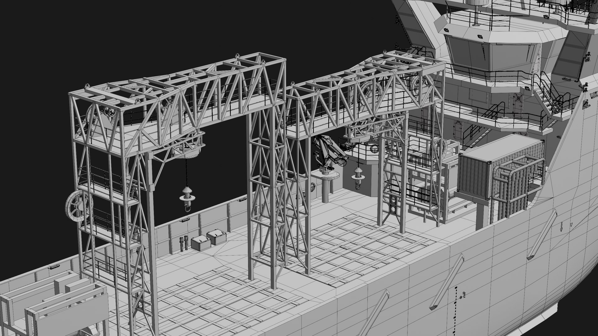 3D ARMADA 7805 Offshore Vessel - TurboSquid 2239805