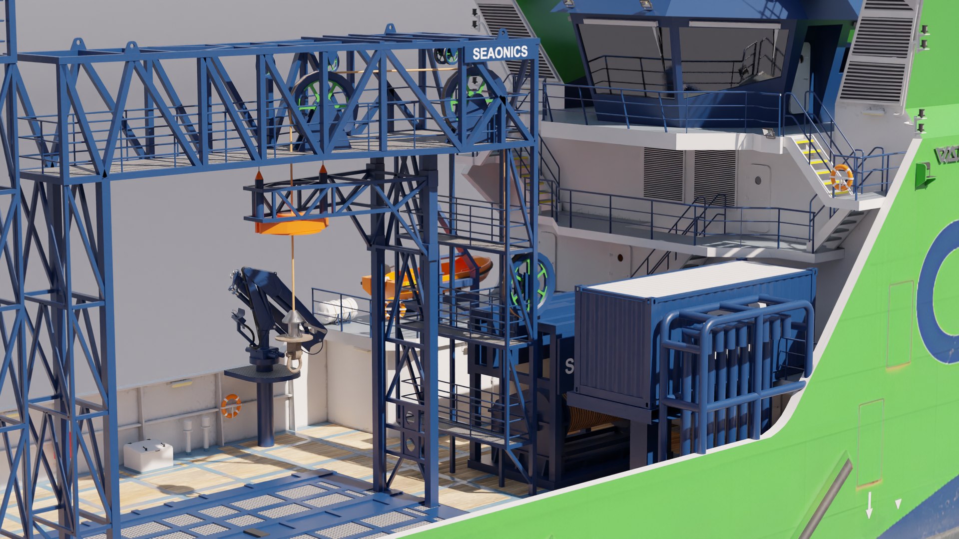 3D ARMADA 7805 Offshore Vessel - TurboSquid 2239805