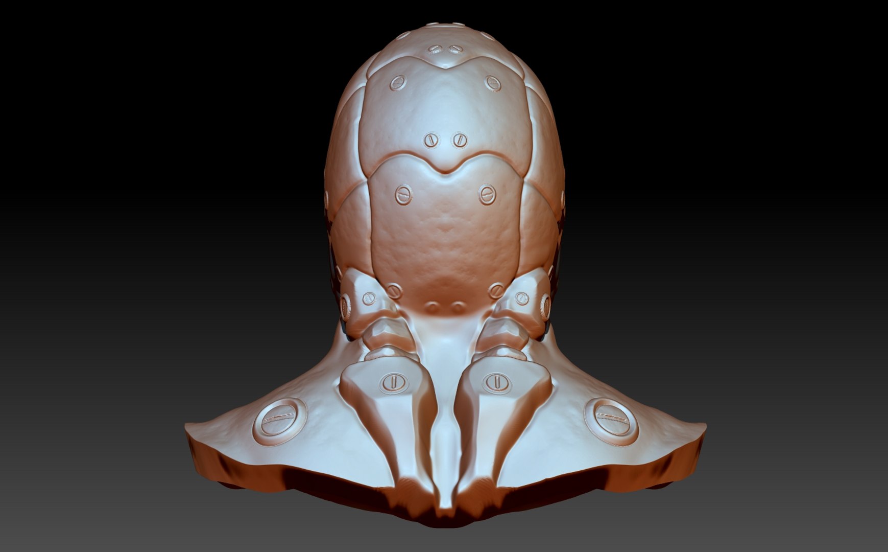 3d model zbrush robot