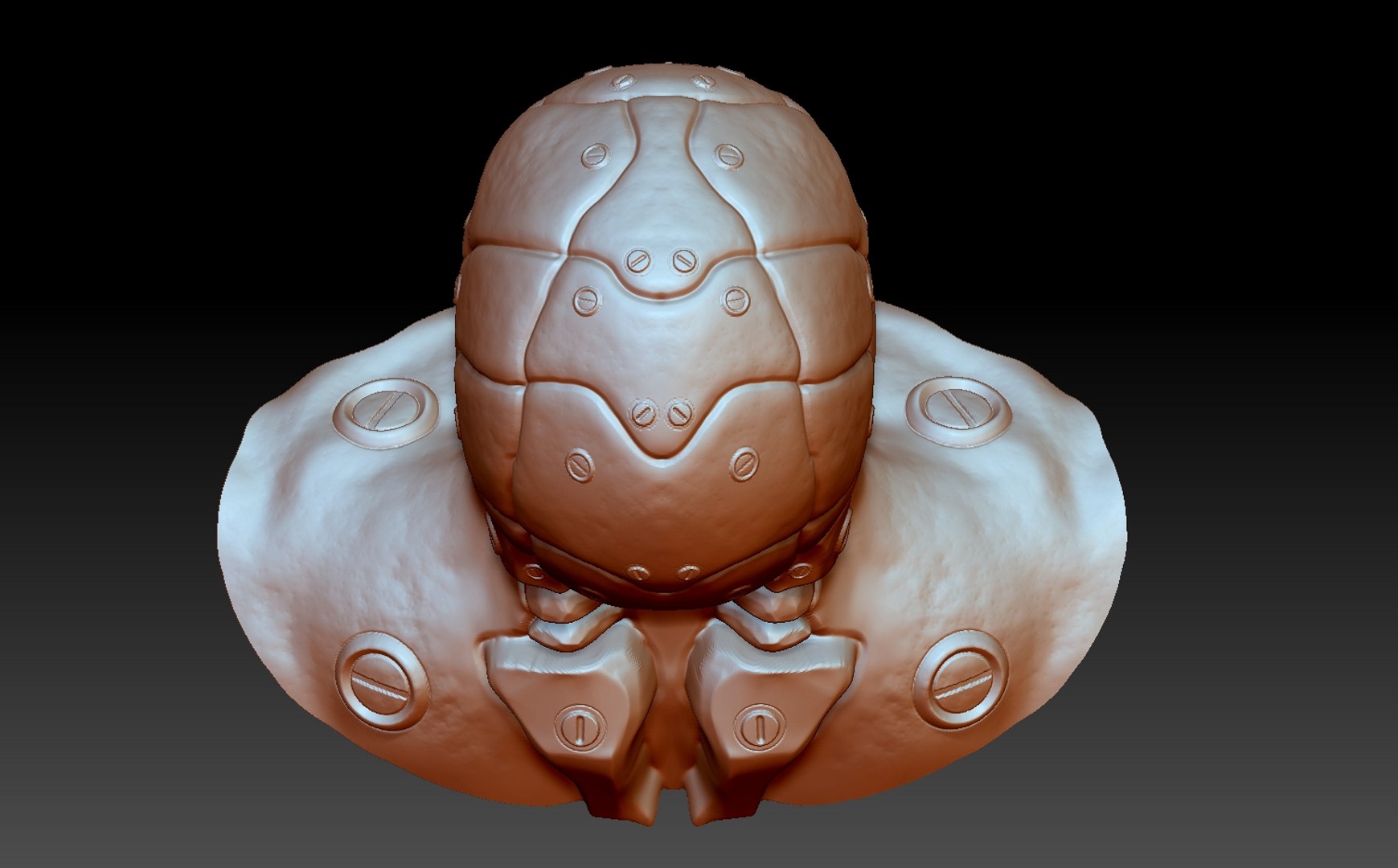 3d model zbrush robot