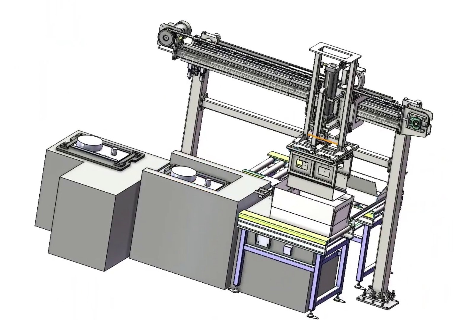 3D Automated Pick-and-Place Canning Machine With Robotic Handling ...