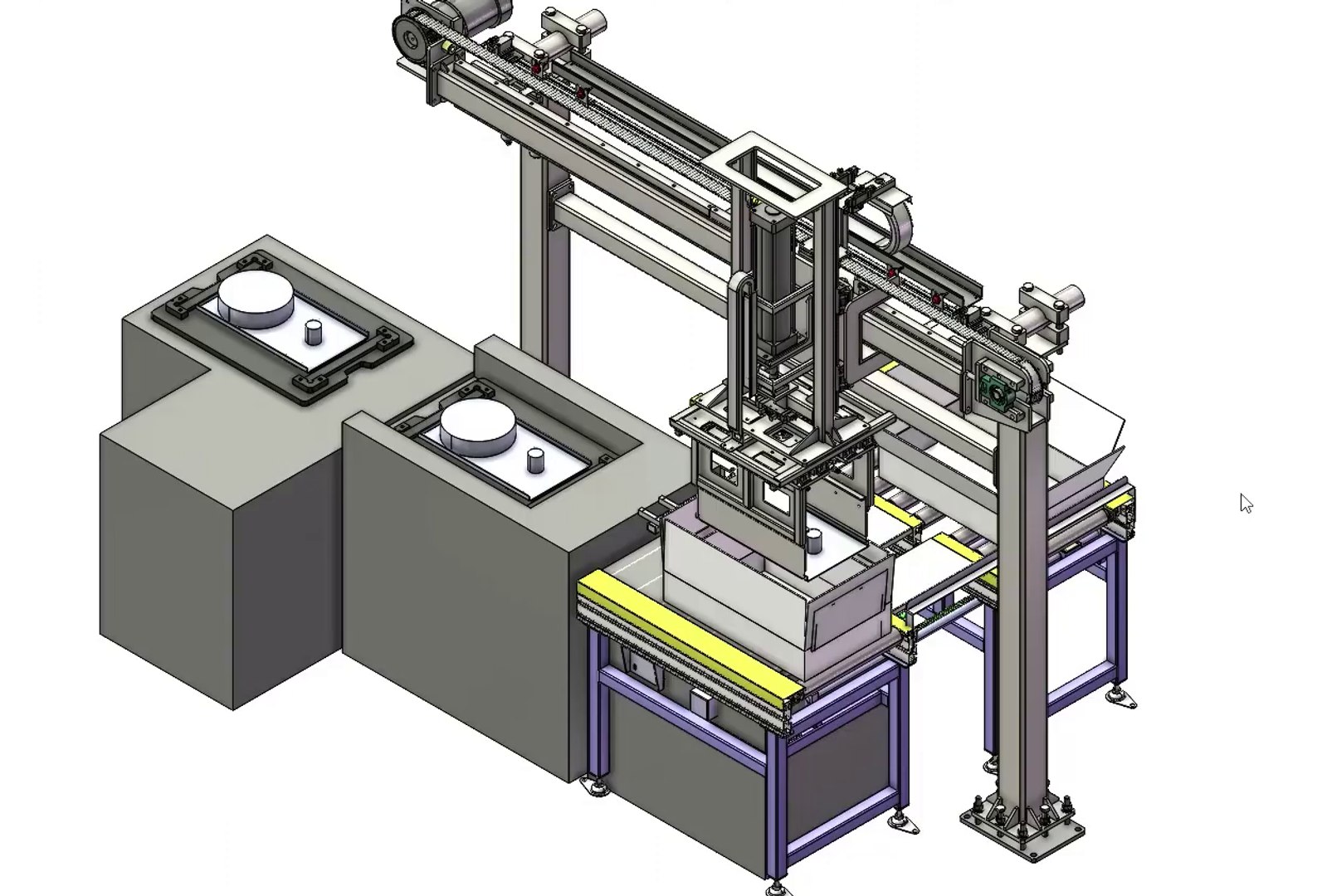 3D Automated Pick-and-Place Canning Machine With Robotic Handling ...