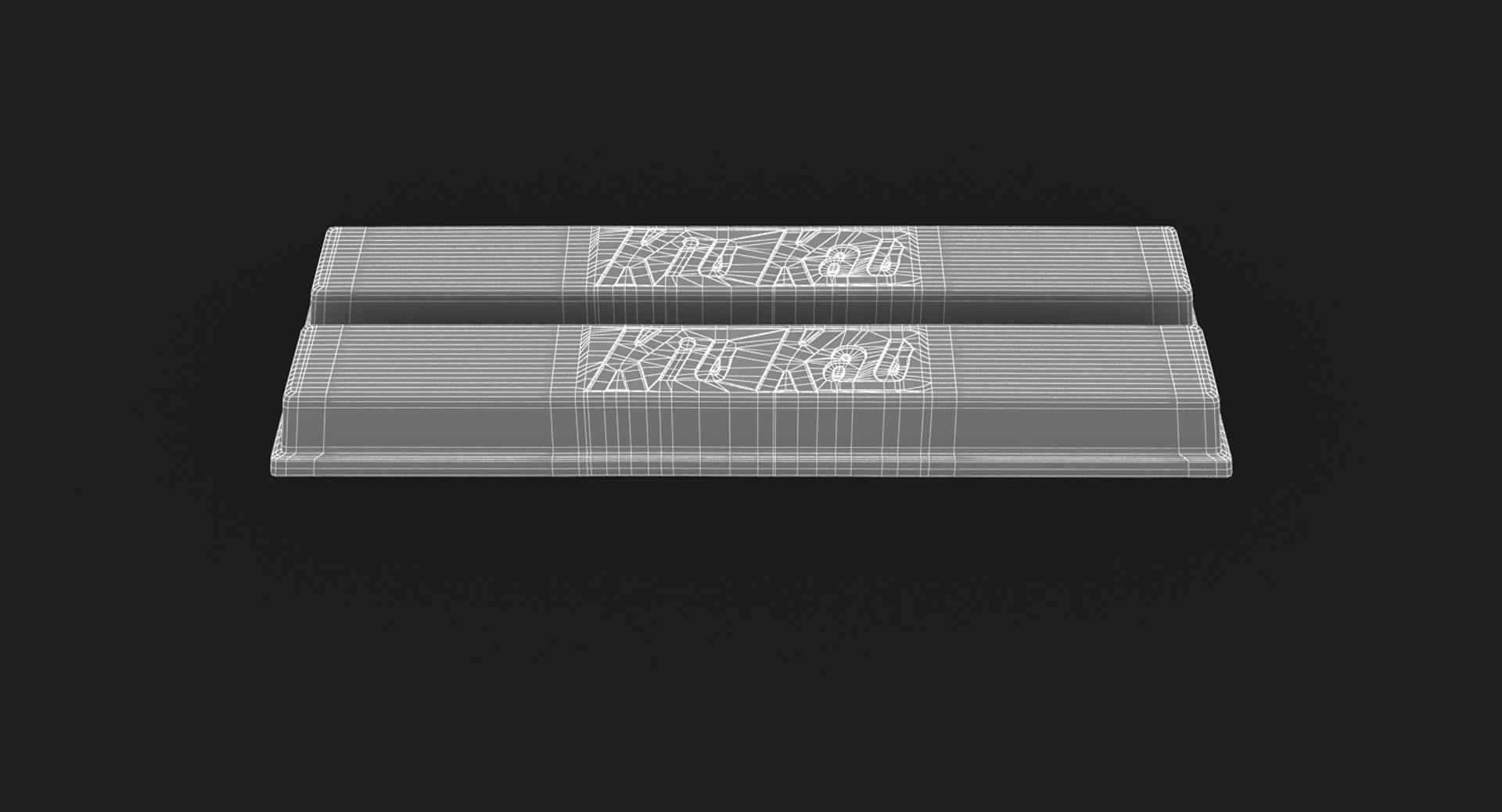 3d Model Realistic Kit Kat 2