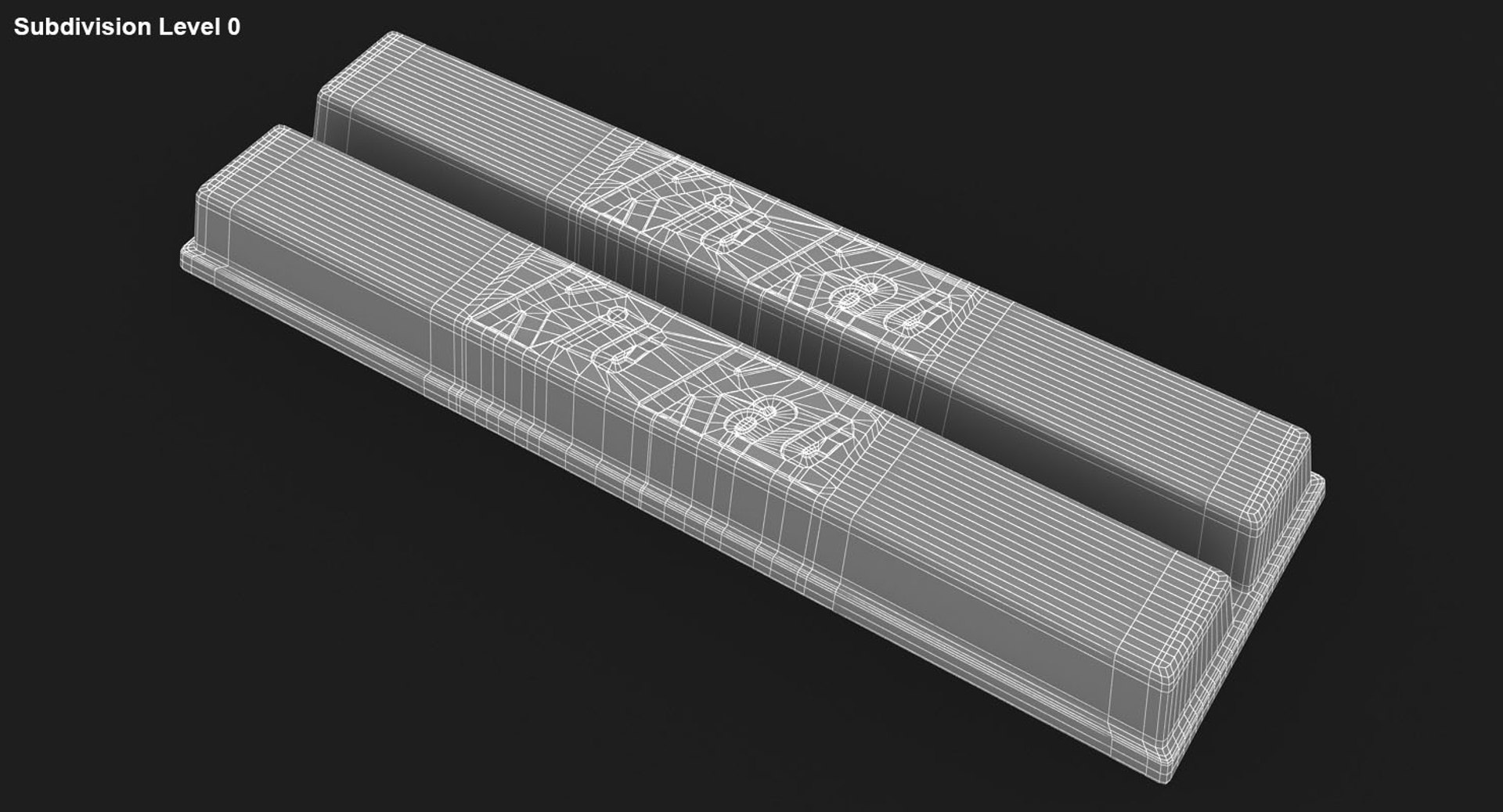 3d Model Realistic Kit Kat 2