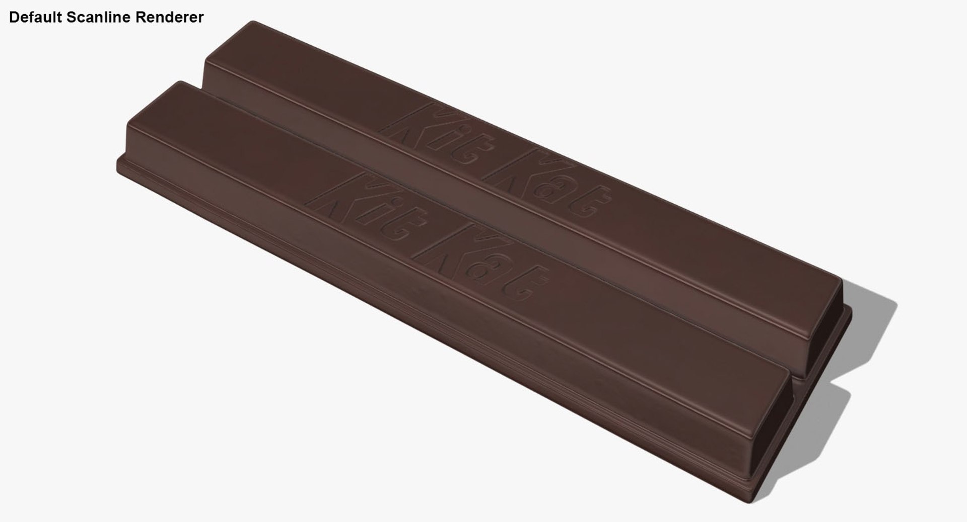 3d Model Realistic Kit Kat 2