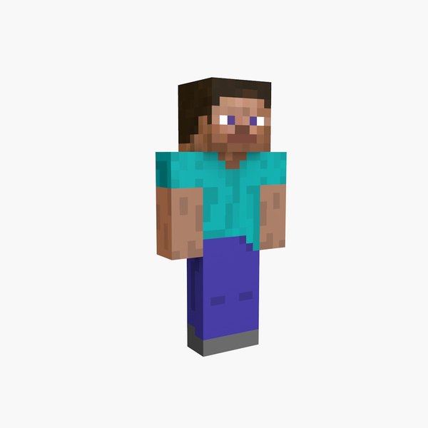 Steve Minecraft 3D 모델 - TurboSquid 2021257