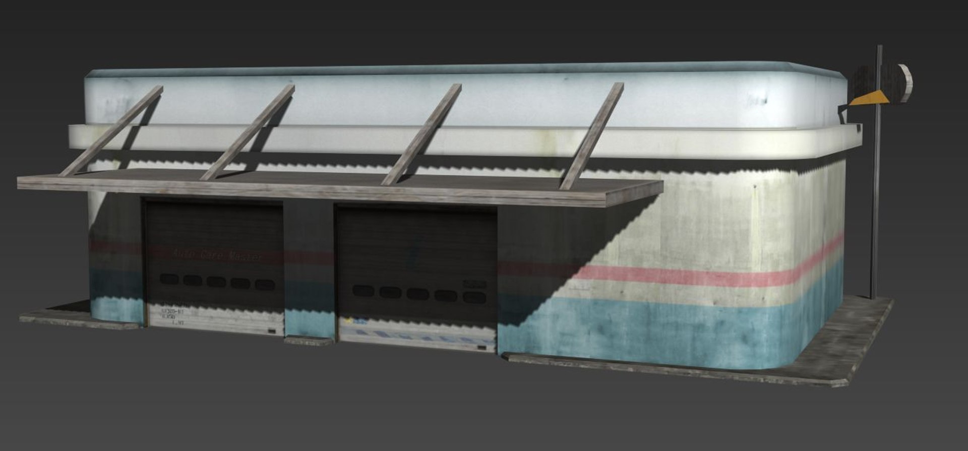 3d Model Of Garage