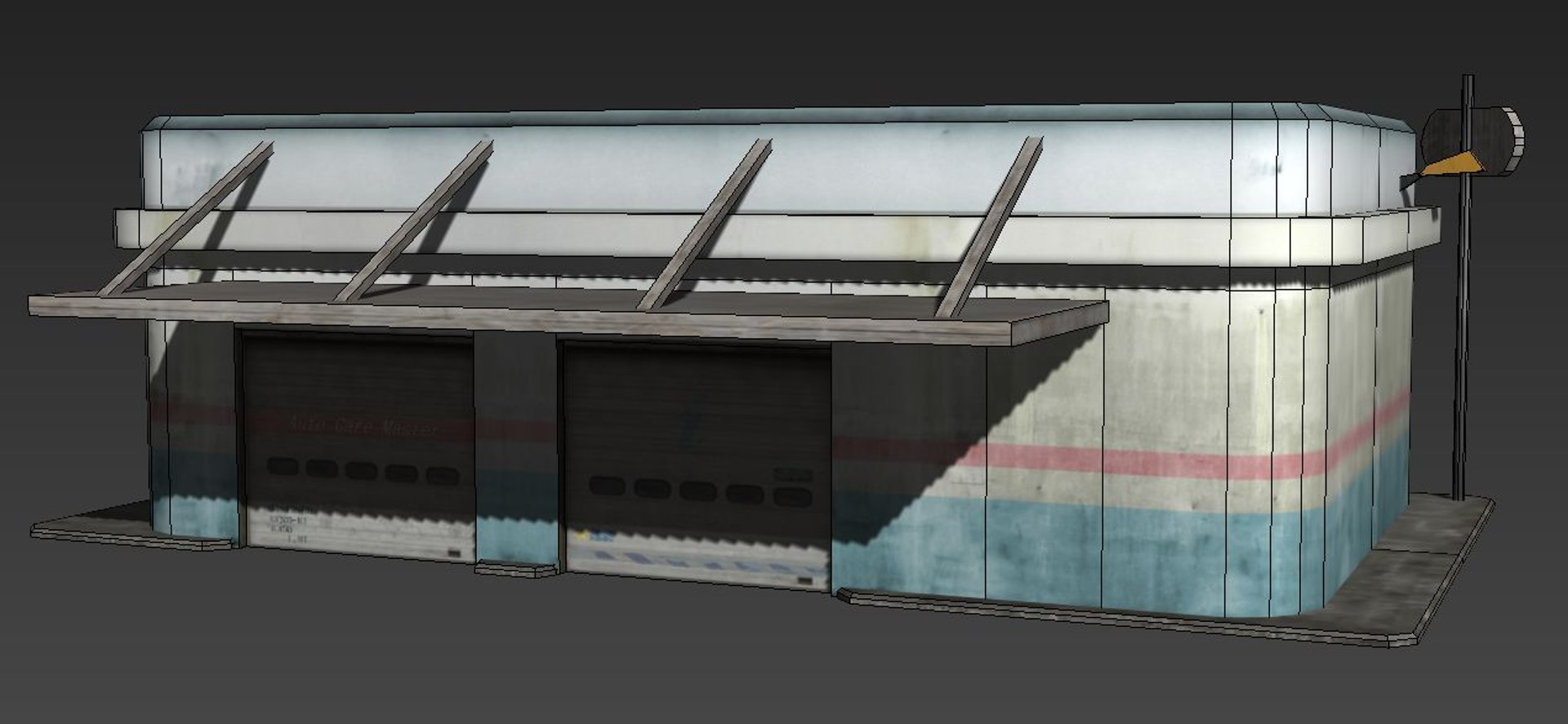 3d Model Of Garage
