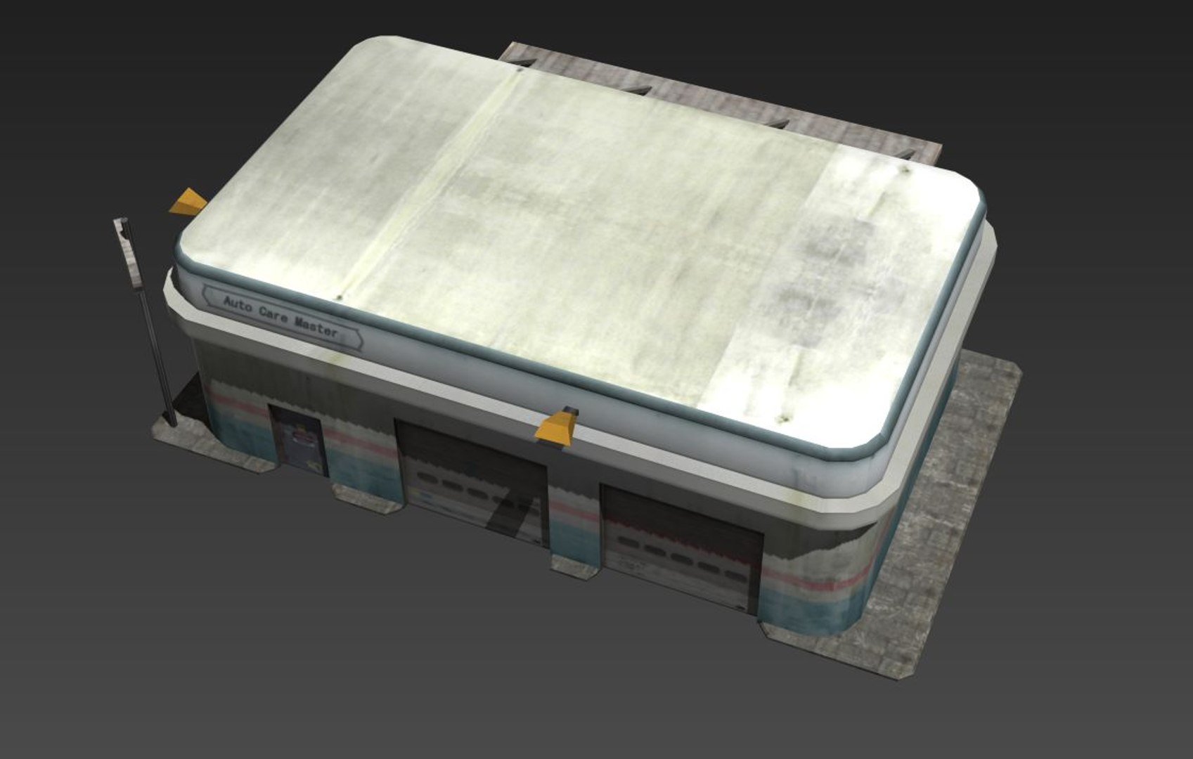 3d Model Of Garage