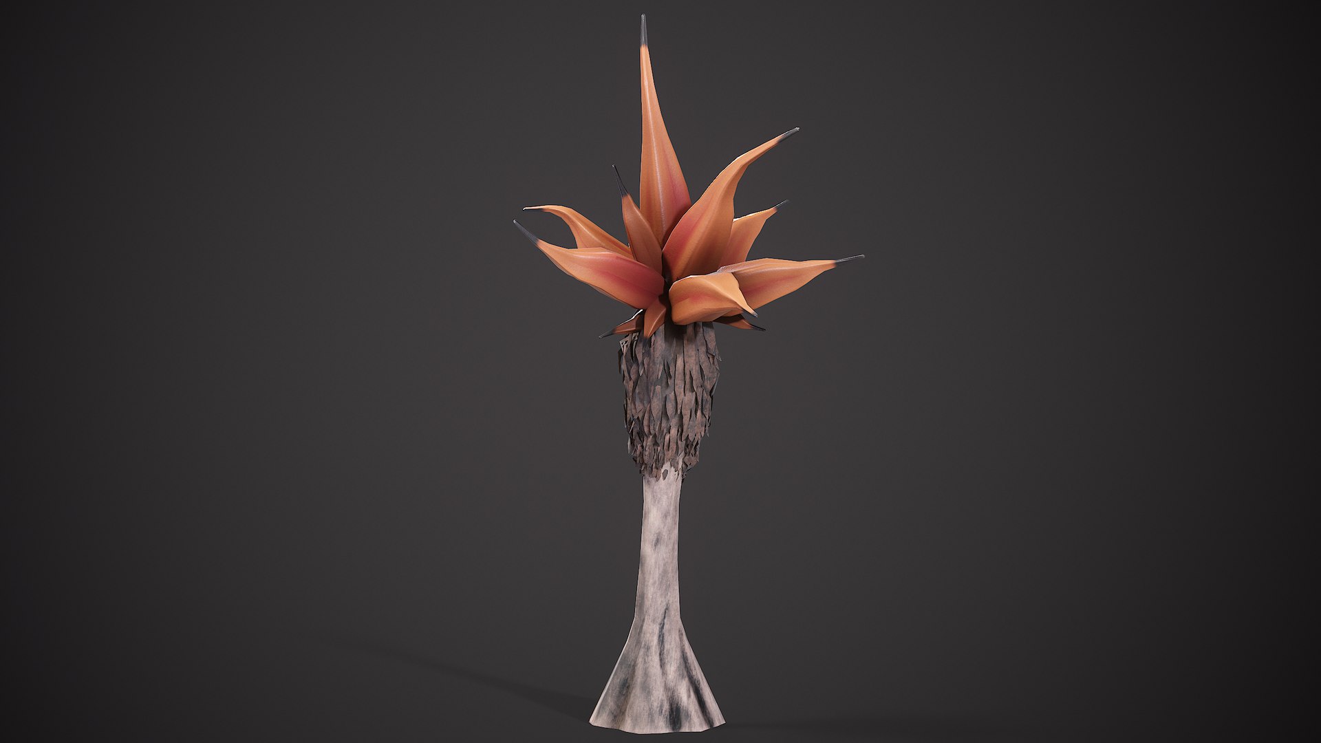 3D Alien Palm Vegetation - TurboSquid 1688670