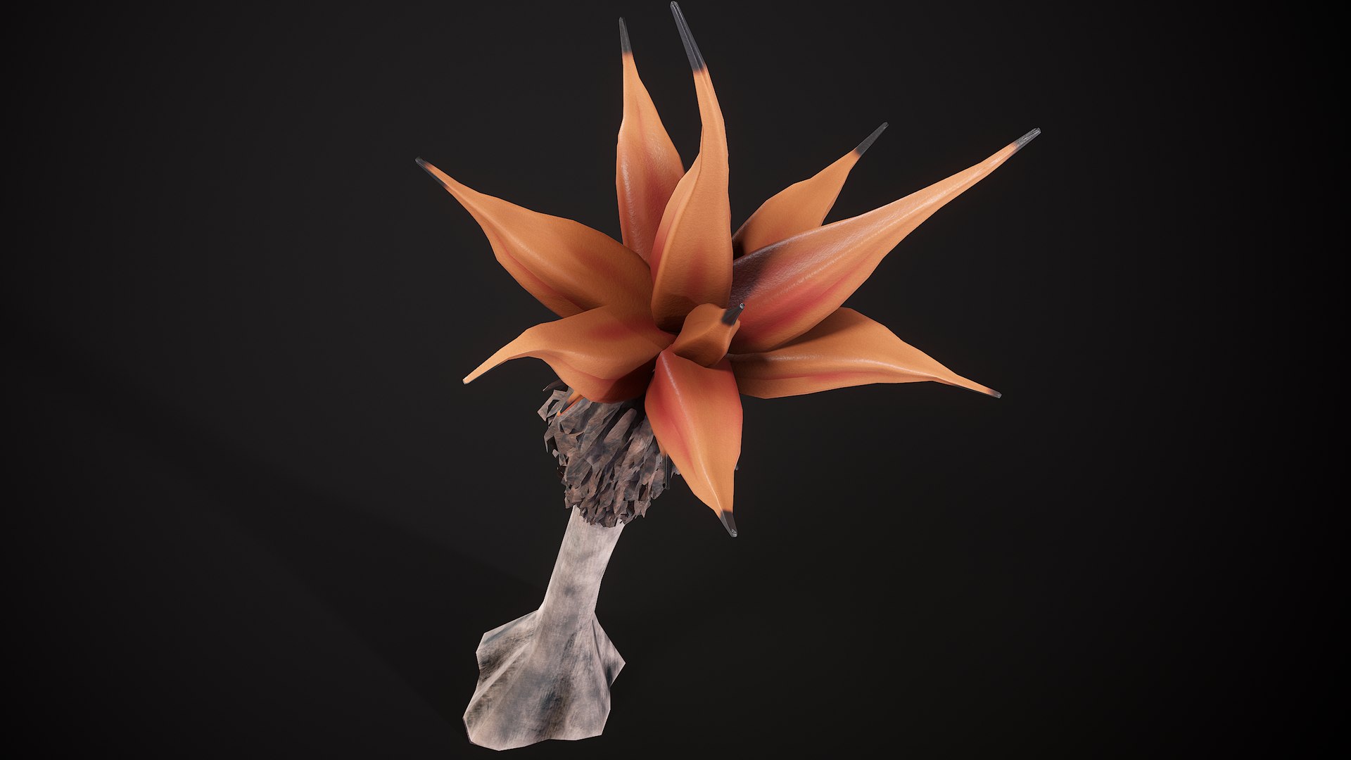 3D Alien Palm Vegetation - TurboSquid 1688670