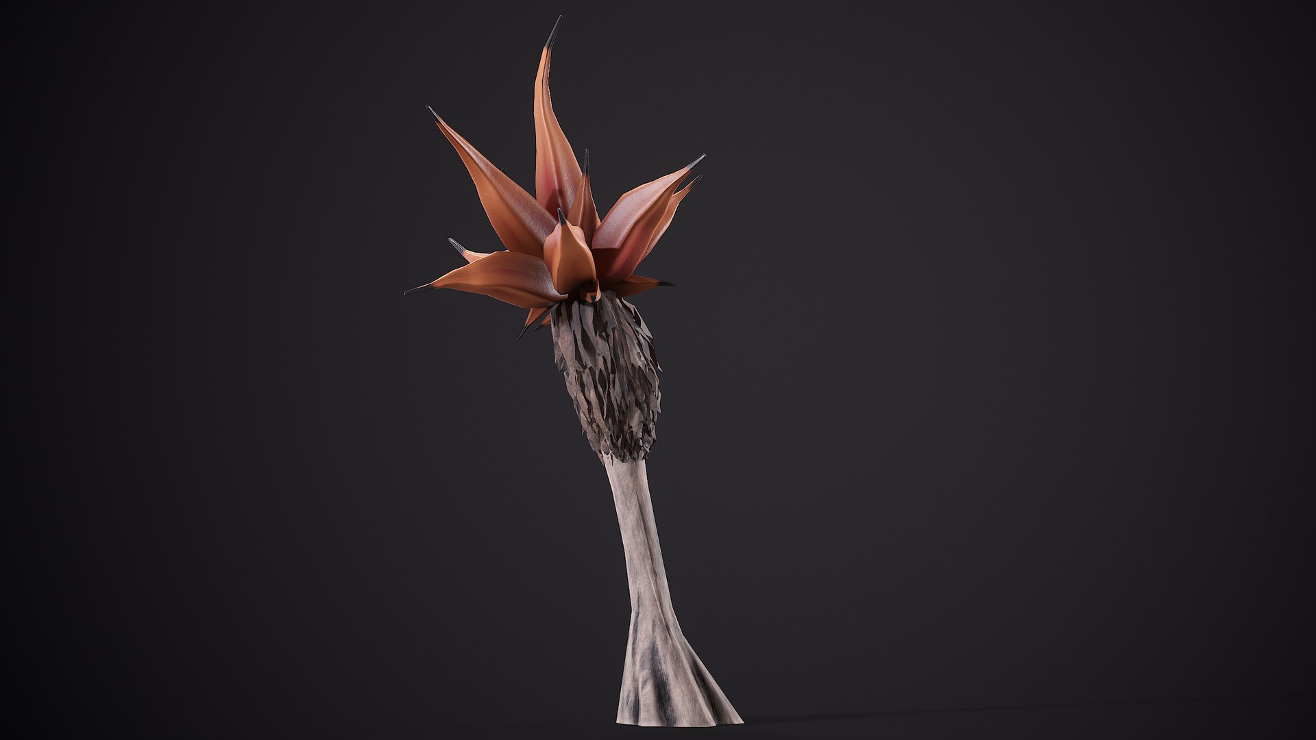 3D Alien Palm Vegetation - TurboSquid 1688670