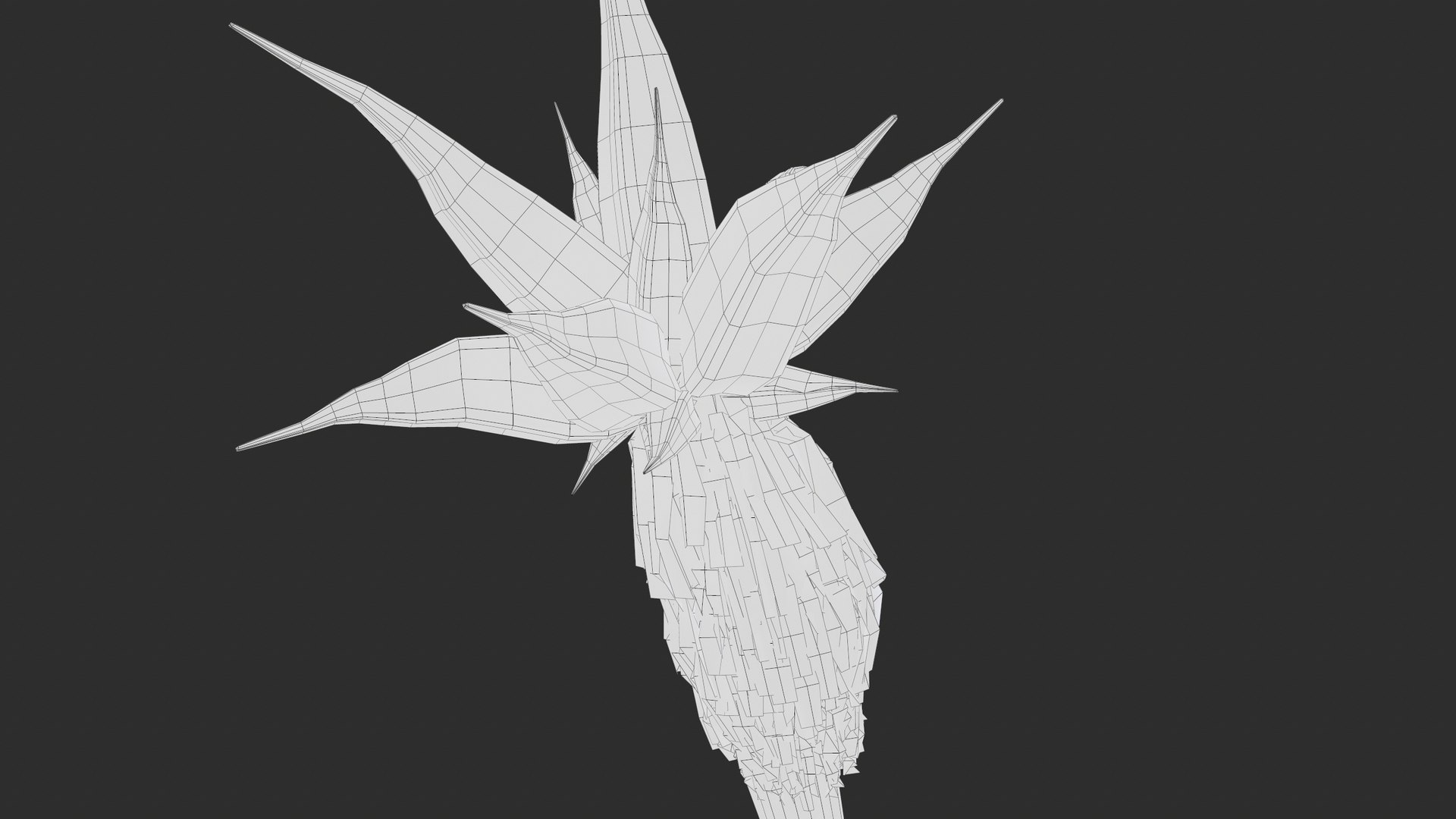 3D alien palm vegetation - TurboSquid 1688670