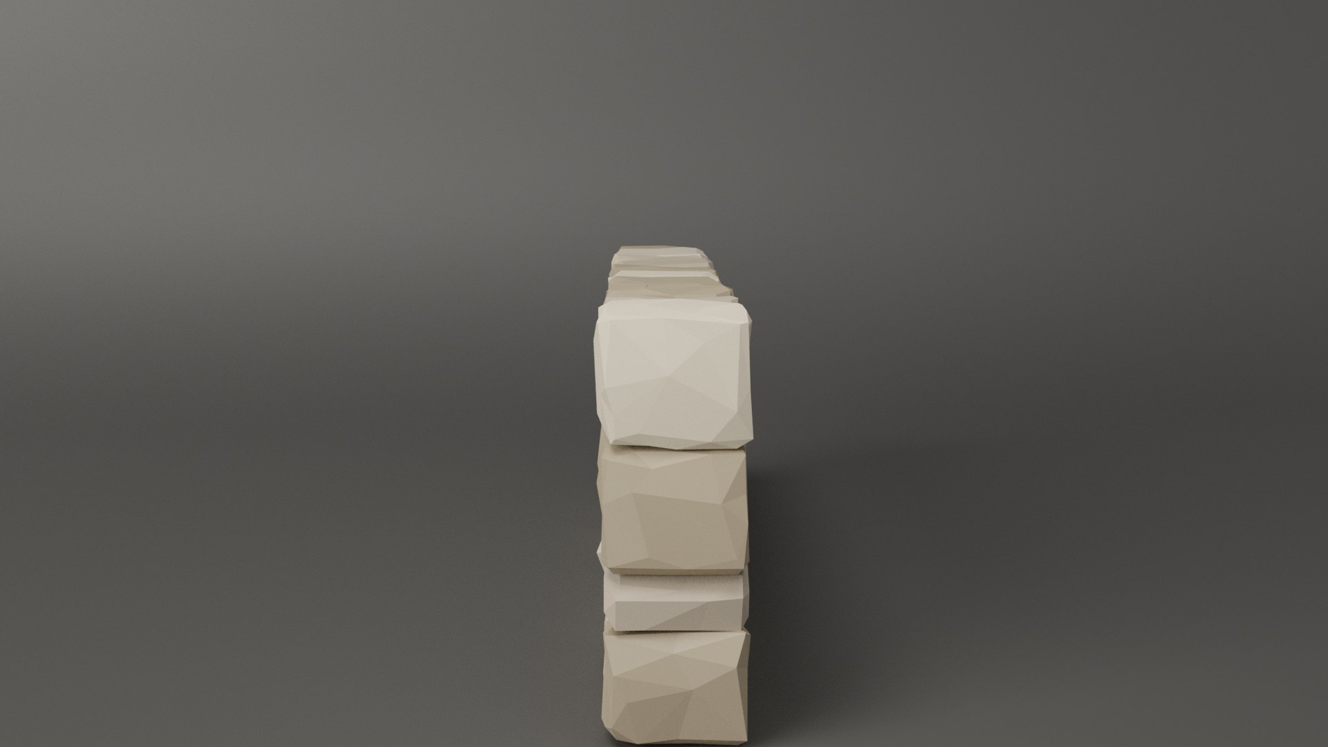 Cartoon Stone Wall 3D Model - TurboSquid 2137855