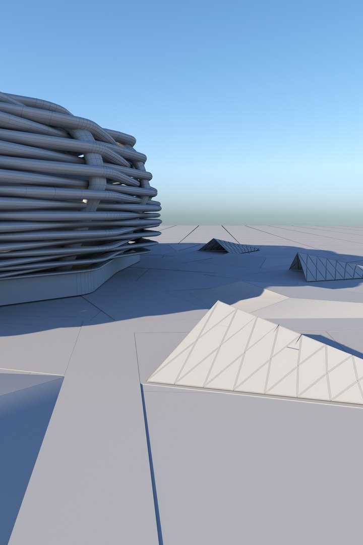 3D Arena Architectural Stadium - TurboSquid 1485977