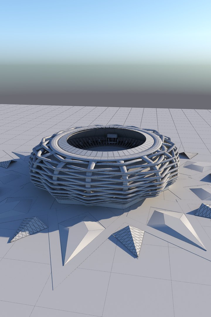3D Arena Architectural Stadium - TurboSquid 1485977