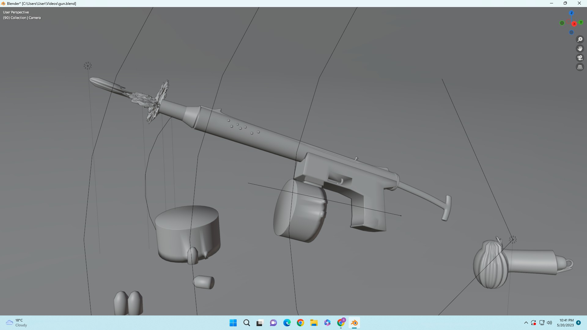 Smg Gun 3D - TurboSquid 2072700