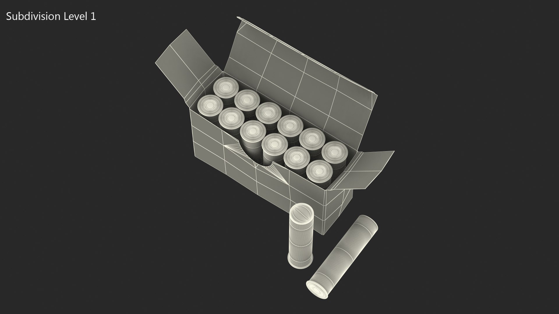 Box 10 Gauge Shotgun 3D Model - TurboSquid 1603936