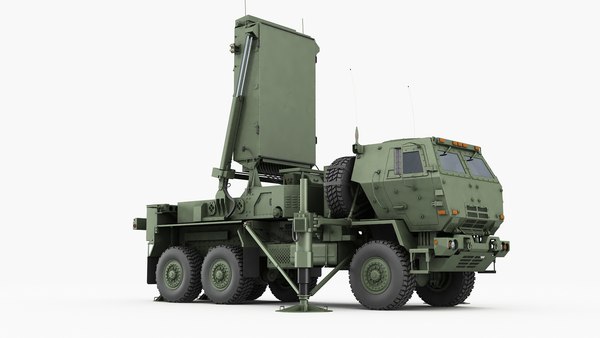 3D tpq-53 radar counterfire armor model - TurboSquid 1540945