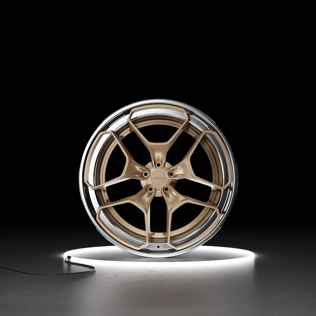 Rotiform HUR Car wheel 3D model - TurboSquid 1758887