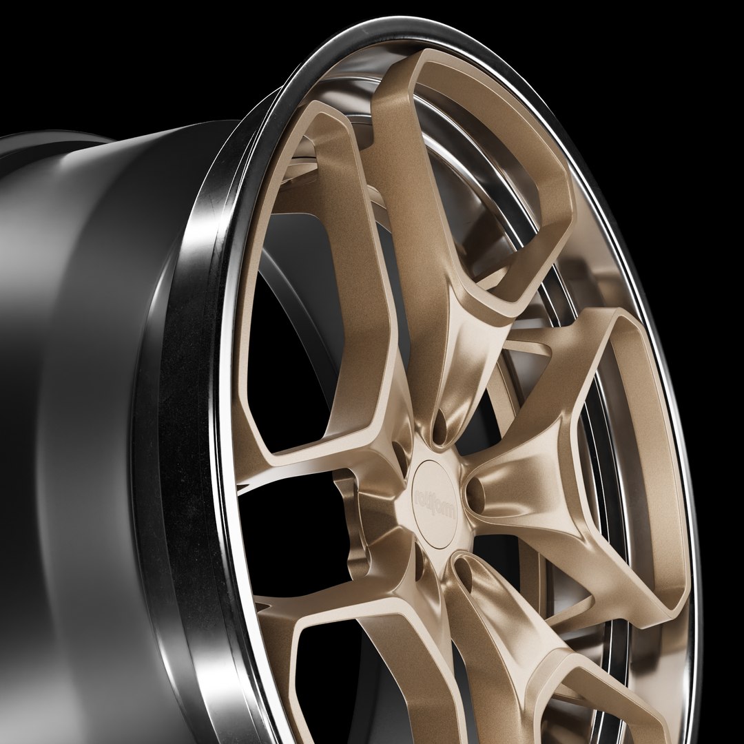 Rotiform HUR Car wheel 3D model - TurboSquid 1758887