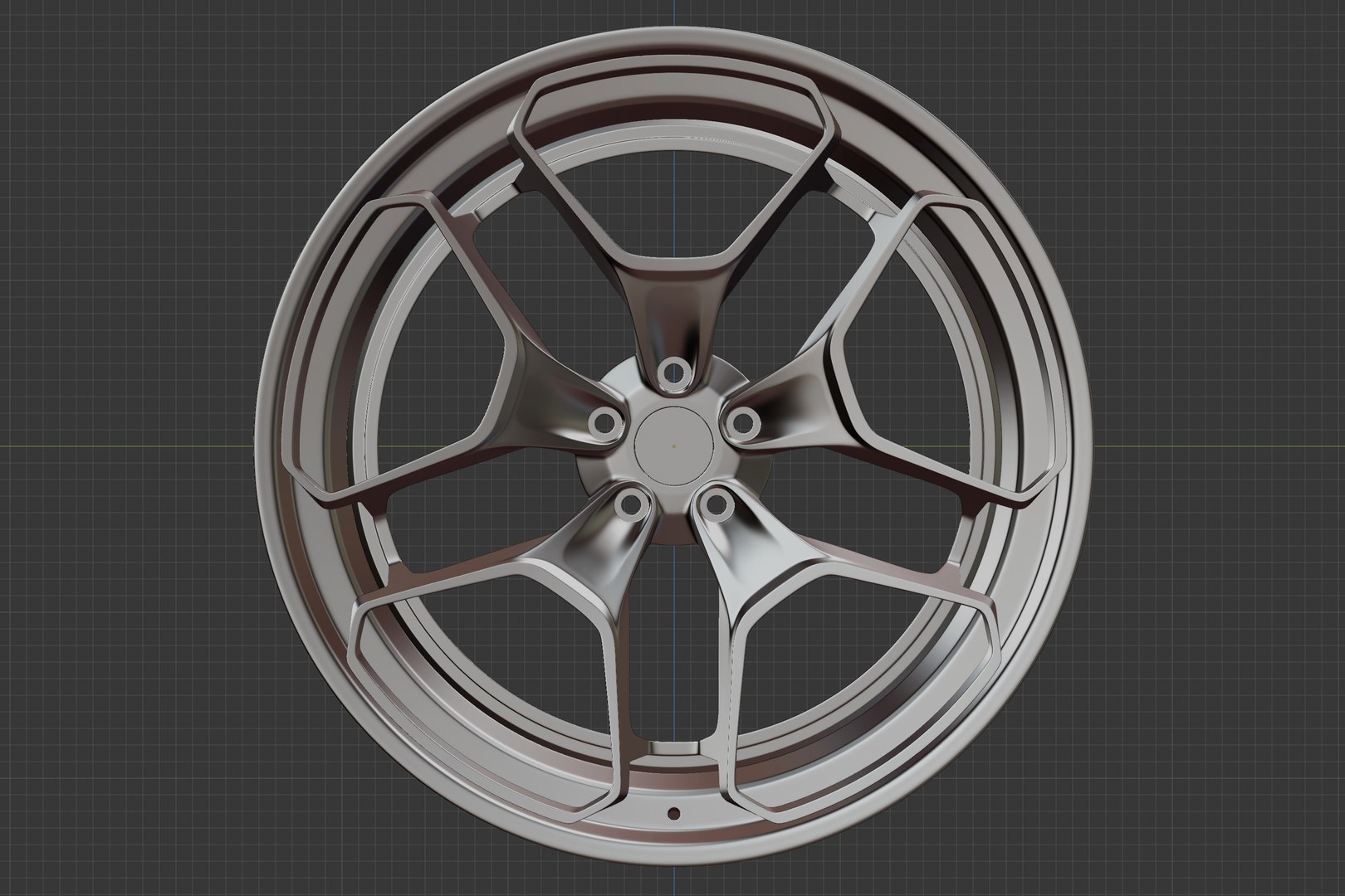 Rotiform HUR Car wheel 3D model - TurboSquid 1758887