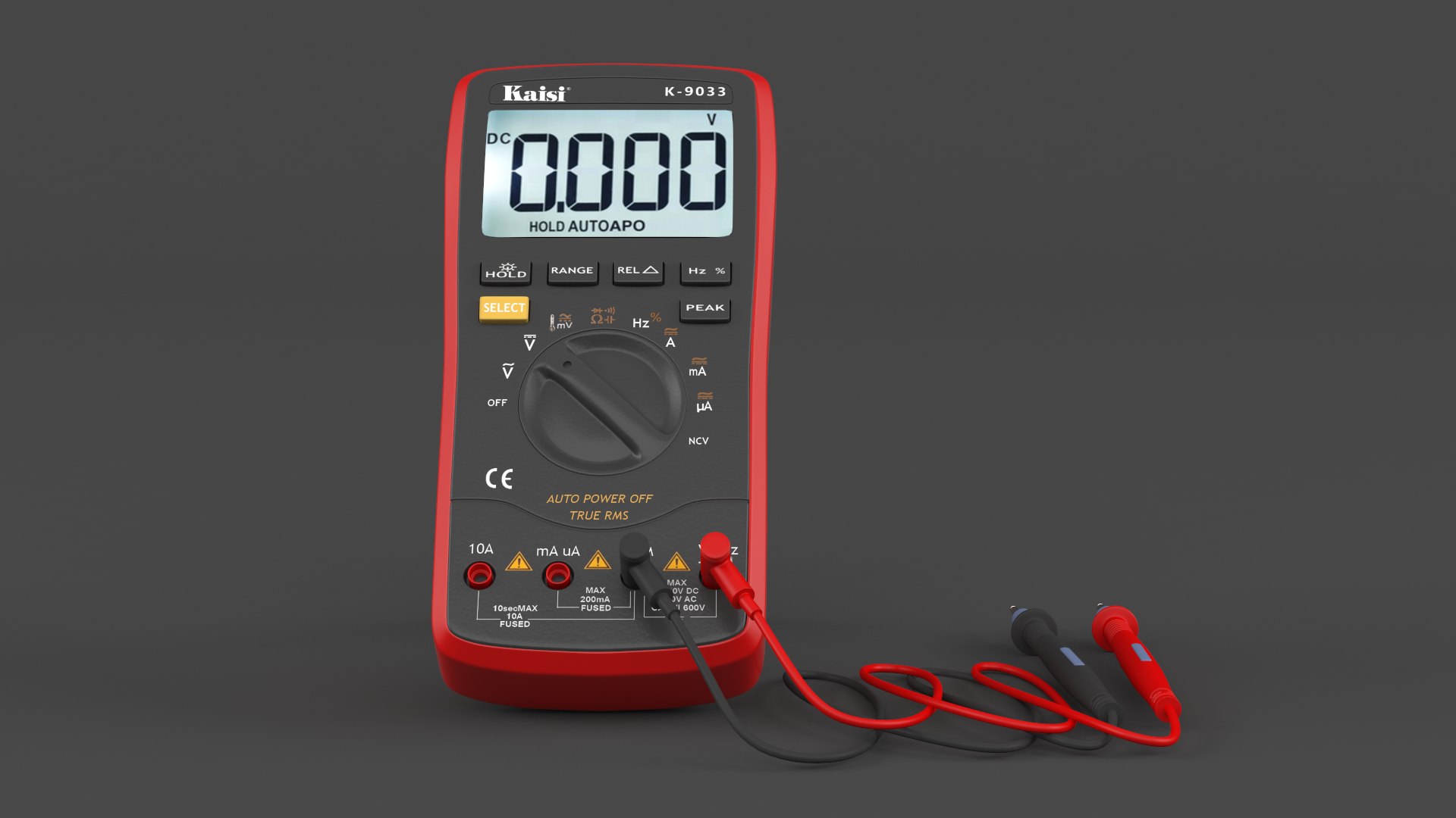 Digital Multimeter 3D Model - TurboSquid 1927636