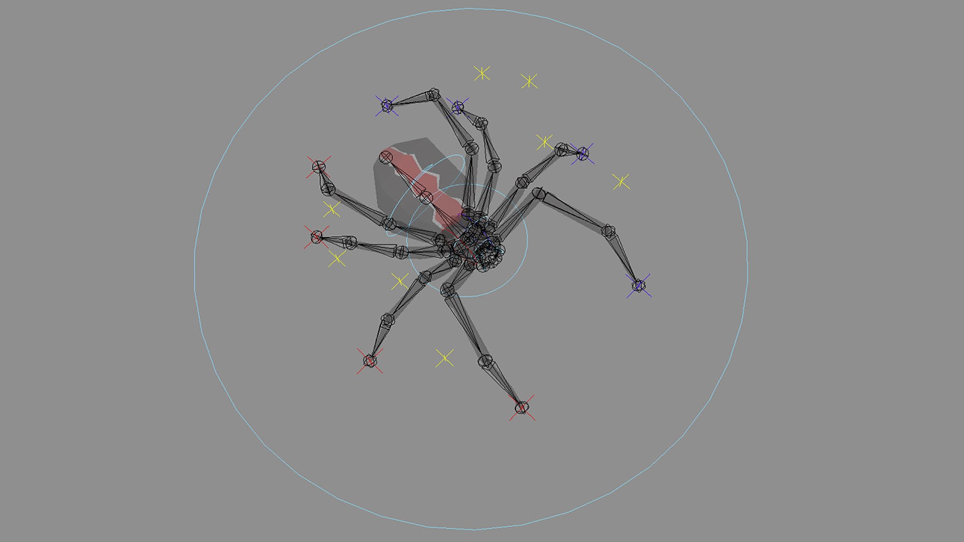 Spider rigged redback model - TurboSquid 1700009