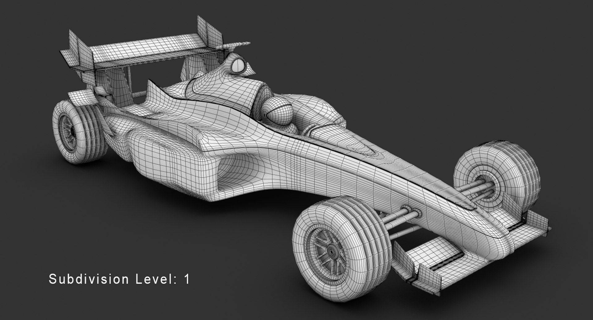 3d formula 1 model