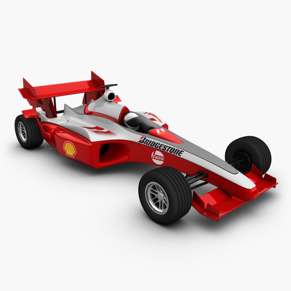 3d formula 1 model